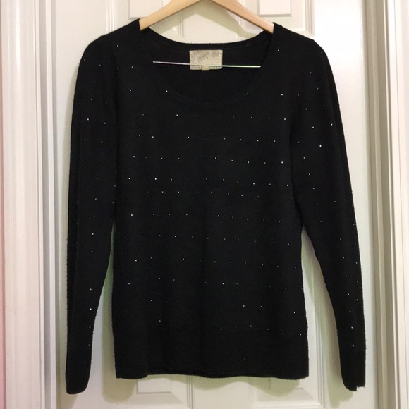 Debbie Morgan | Sweaters | 3 For 25 Debbie Morgan Black Sweater W Gem ...